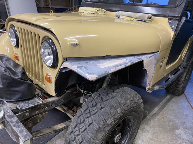 Cj5 Tube Fenders – CJ7 High Fender / Hi Line VS Normal Tube Fenders ...